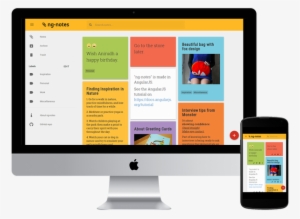 Ng-notes Project - Note App Web Design PNG Image | Transparent PNG Free ...