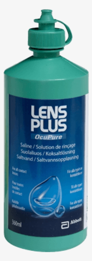 Lens Plus Ocupure Saline Large - Amo Lens Plus Ocupure PNG Image ...