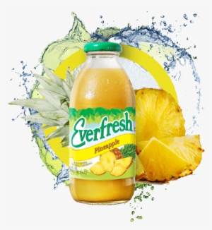 Everfresh Pineapple Juice - Everfresh Juice 160z PNG Image ...