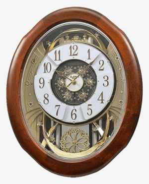 Wall Clock - Rhythm Magnificent Wall Clock PNG Image | Transparent PNG ...
