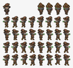 Wizard - 2d Game Sprite Wizard PNG Image | Transparent PNG Free ...
