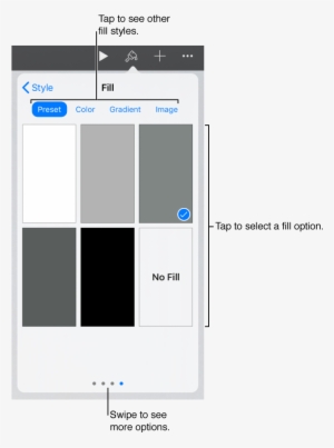 Fill Options In The Style Pane - Diagram PNG Image | Transparent PNG ...