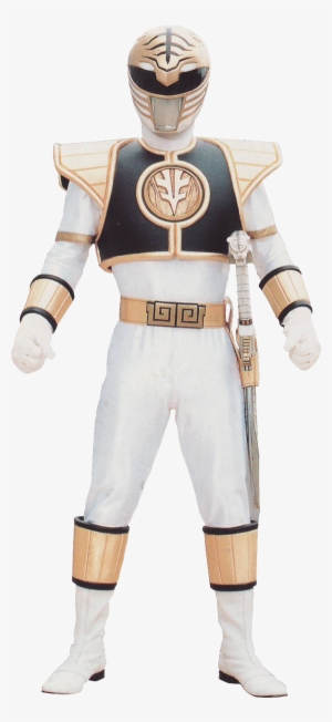 Mmpr-white - White Mighty Morphin Power Ranger PNG Image | Transparent ...