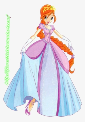 Bloom Royal Dress - Winx Club Bloom Princess PNG Image | Transparent ...