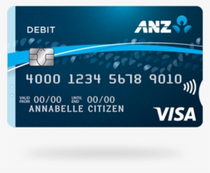 Visa Debit Card - New Anz Debit Card PNG Image | Transparent PNG Free ...
