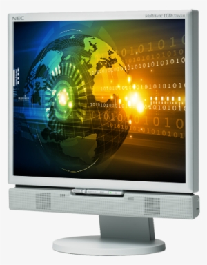 17" Multimedia Desktop Monitor - Computer Monitor PNG Image ...