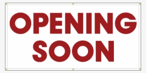 Opening Soon Banner Sign - Opening Soon PNG Image | Transparent PNG ...