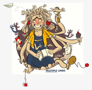 Multiple Limbs By Creatorofall D Hq Png - Girl With Multiples Limbs PNG ...