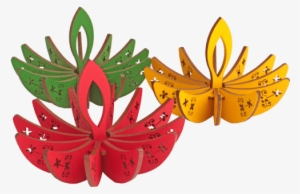 Diya Triad Side Min - Diya Png PNG Image | Transparent PNG Free ...