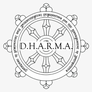 Dharma Logo - Dharma Wheel Png PNG Image | Transparent PNG Free ...