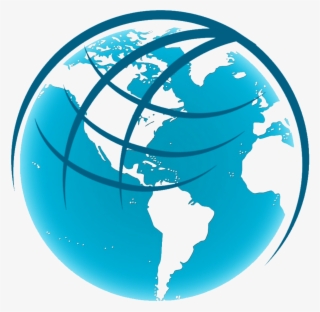 Globe World Map Earth - Earth Globe Black And White PNG Image ...