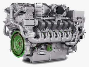 Locomotive-engine - Mtu 12v 1600 R80l PNG Image | Transparent PNG Free ...