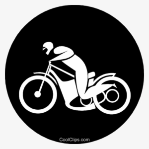 Person Riding A Motorcycle Royalty Free Vector Clip - Motorcycle PNG ...