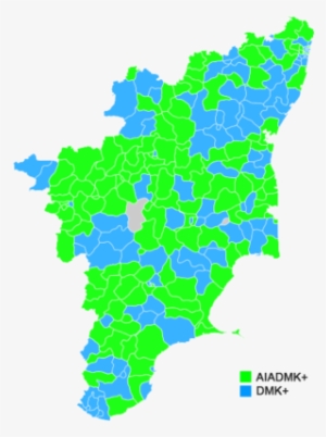 Tamil Nadu Legislative Election Map Updated - Tamil Nadu Map Clipart ...