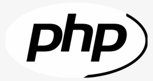 Php Logo Black And White - Php Jpg Logo Transparent PNG Image ...
