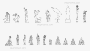 28 Collection Of Buddha Statue Cad Drawing - Freecad PNG Image ...