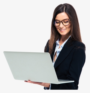 Girl With Laptop Png PNG Image | Transparent PNG Free Download on SeekPNG