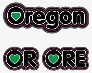 Or/ore/oregon Sticker - Oregon PNG Image | Transparent PNG Free ...