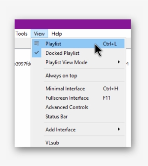 Vlc Switch To Playlist View - Playlist PNG Image | Transparent PNG Free ...