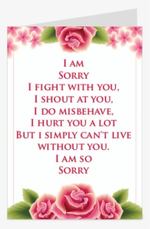 So Sorry Card - Sympathy Card PNG Image | Transparent PNG Free Download ...