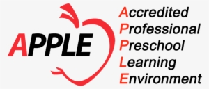 Apple-logo - Accredited Professional Preschool Learning Environment PNG ...