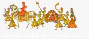 Indian Baraat Clipart