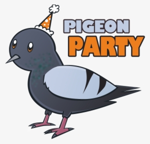 Swag Transparent Pigeon - Pigeon With Birthday Hat PNG Image ...