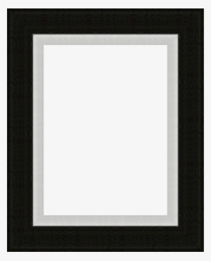Flat Black Brushed Silver - Picture Frame PNG Image | Transparent PNG ...