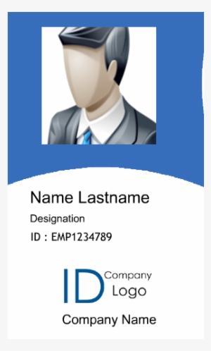 Classy Id Card Best For Exhibition Meets And Confrence - Id Card Design ...