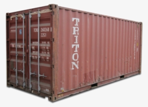 20ft Cargo Worthy Container2 - Red Container 20 Png PNG Image ...