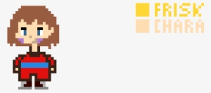 Undertale Frisk Base {update} - Undertale Characters Pixel Art Grid PNG ...