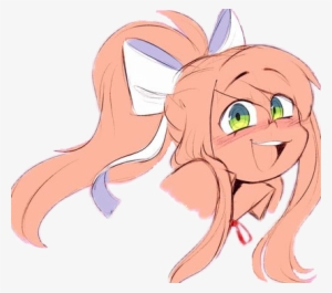 Monika Моника Ddlc Ддлк Dokidokiliteratureclub Докидоки - Арт Monika ...