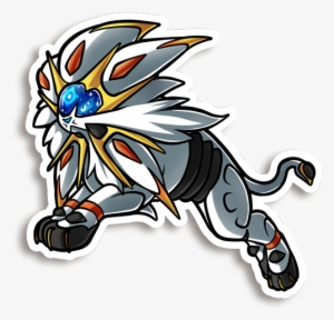 Solgaleo Vinyl Sticker - Solgaleo PNG Image | Transparent PNG Free ...