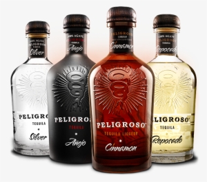 Cinnamon, Silver, Reposado, Añejo Tequila Bottles - Peligroso Silver ...