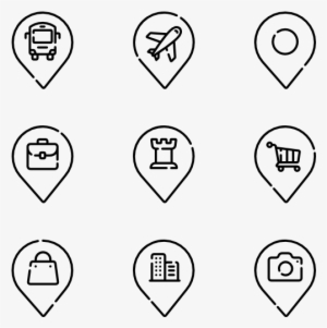 Location - Line Art PNG Image | Transparent PNG Free Download on SeekPNG