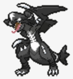Download M Garchomp - Garchomp Pixel Art | Transparent PNG Download ...