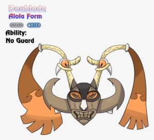 Like The Alolan Honedge, The Alolan Doublade Takes - Fan Made Alola ...