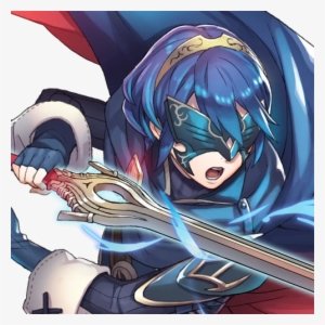 { Masked Saber } - Marth Fire Emblem Heroes PNG Image | Transparent PNG ...