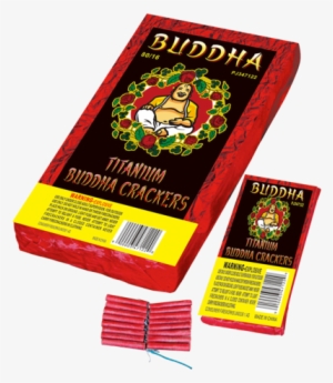 Buddha Titanium Firecrackers 80/16s Brick - Firecracker PNG Image ...