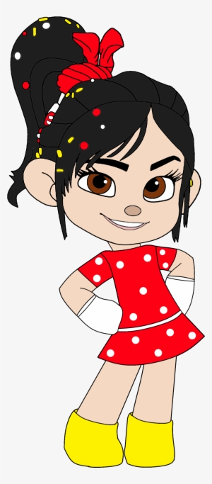 Vanellope Von Schweetz Sitting Render - Vanellope Von Schweetz Png PNG ...