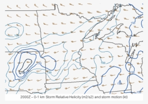 The Low Level Storm Relative Helicity Was Fairly Low, - Natural ...