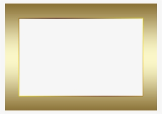Frame Picture Frame Gold Golden Outline Ed - Ivory PNG Image ...