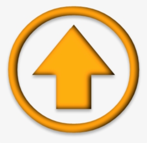 Orange Arrow Up Image - Traffic Sign PNG Image | Transparent PNG Free ...
