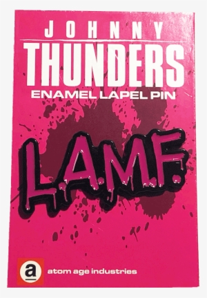 Johnny Thunders Lamf Pin PNG Image | Transparent PNG Free Download on ...
