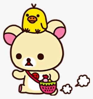 Rirakuma Kuma Cartoon Stickers Png - 拉 拉 熊 Line 貼圖 PNG Image ...