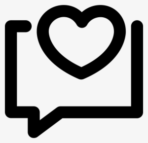 Love Message Comments - Messaging Love Icon Png PNG Image | Transparent ...