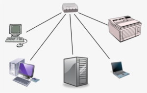 Computer Network Clipart - Local Area Network Clipart PNG Image ...