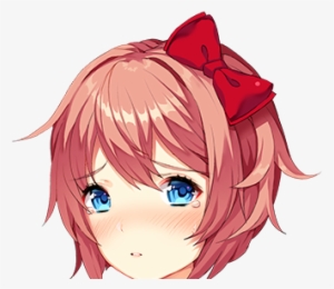 Download - Doki Doki Exit Music Natsuki Death PNG Image | Transparent ...