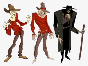 Scarecrow Had Three Different Designs In Batman - Scarecrow Batman ...
