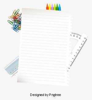 School Season Stationery Creative Pen And Paper, School, - Paper PNG ...